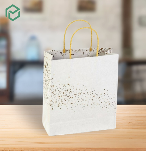 J Cut Paper Bags with Ergonomic Handles